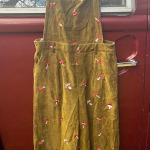 Mushroom Overalls - Etsy