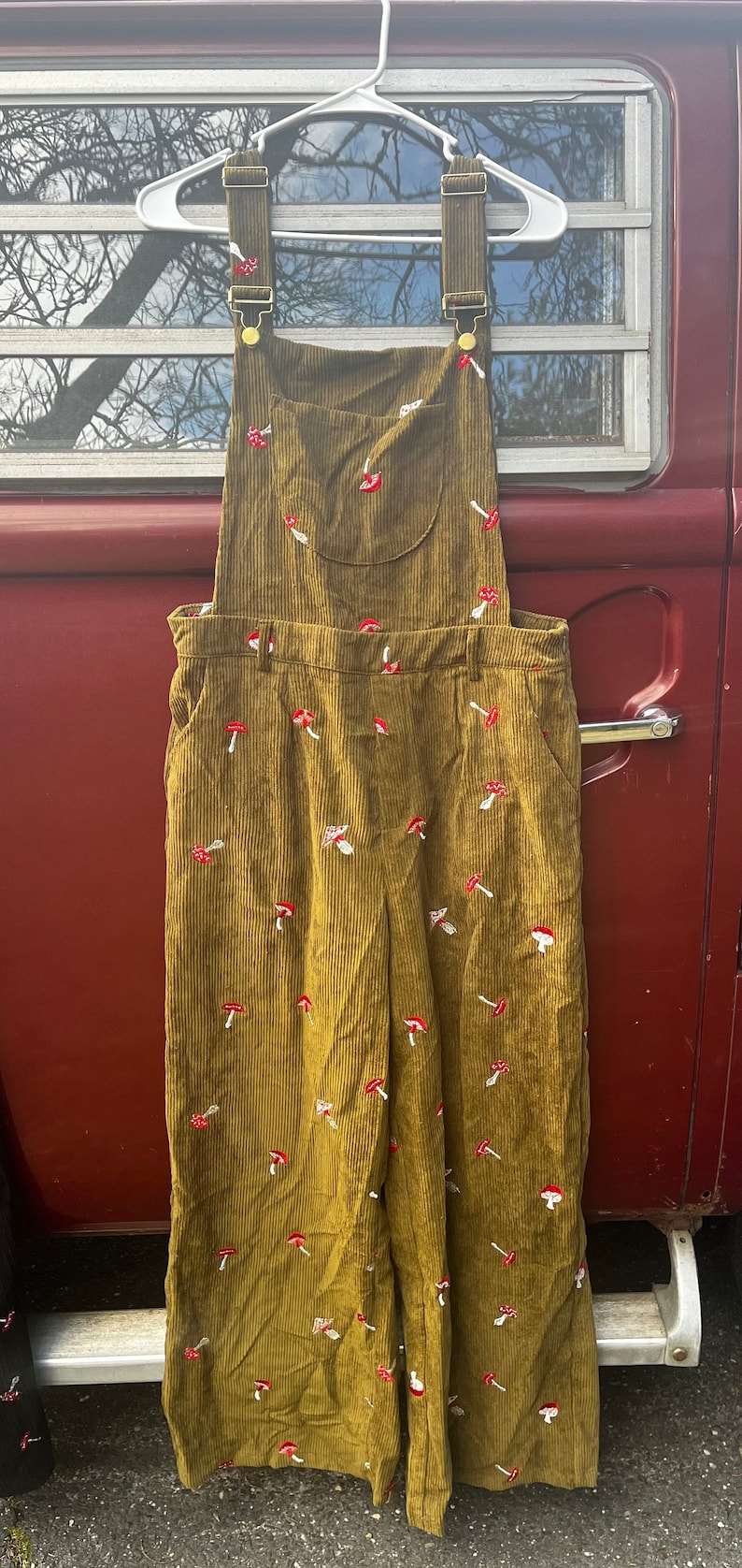 Mushroom Overalls - Etsy