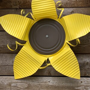 Tin Flower Garden Art - Etsy