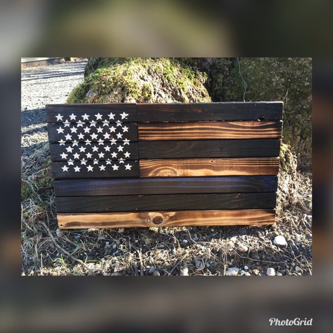 Mini Thin Blue Line Flag - Etsy