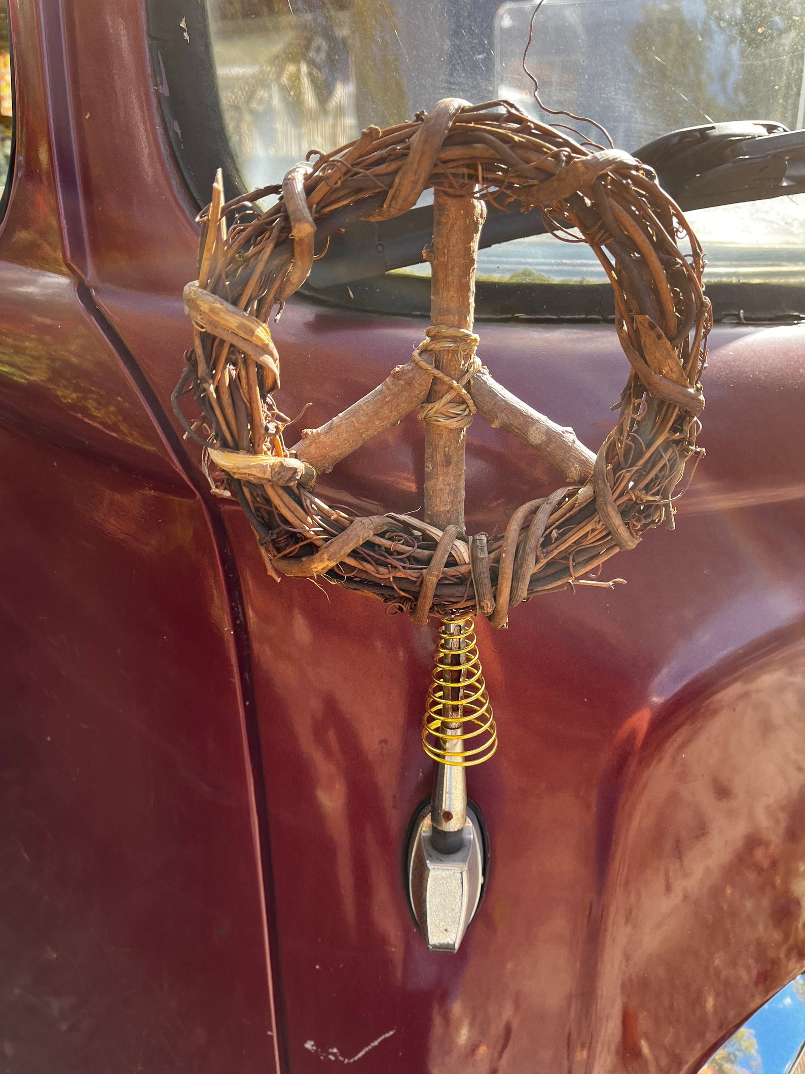 Peace Sign Tree Topper - Etsy