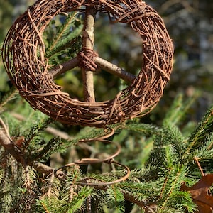 Peace Sign Tree Topper - Etsy