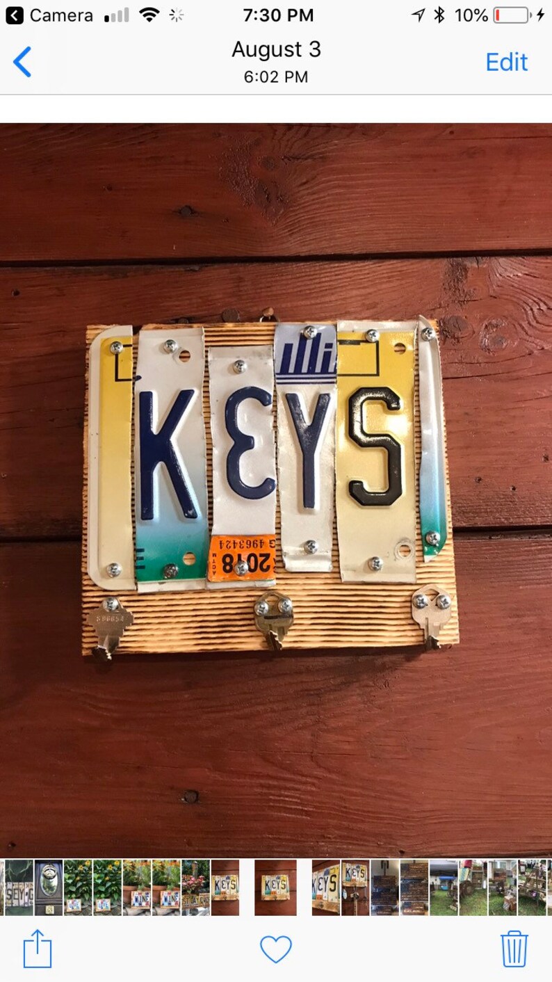 License Plate Sign - Etsy