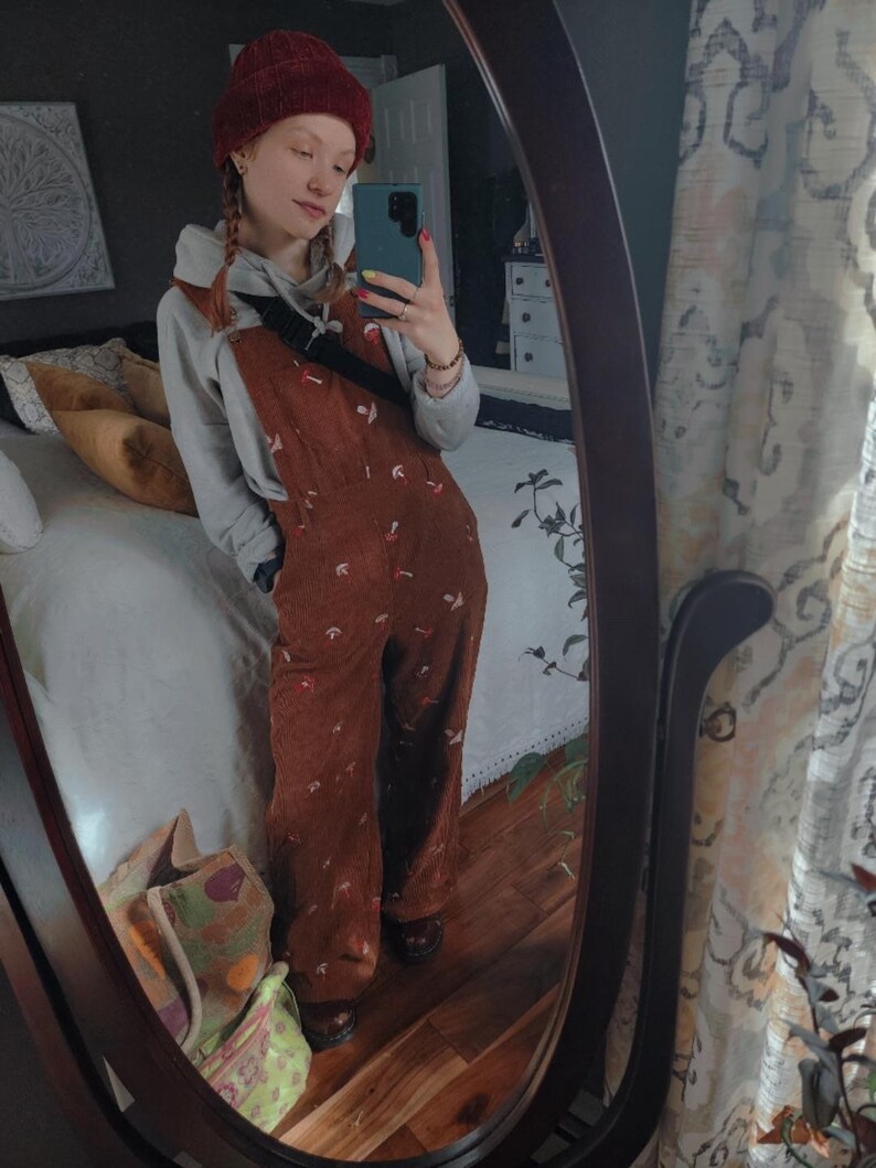 Mushroom Overalls - Etsy