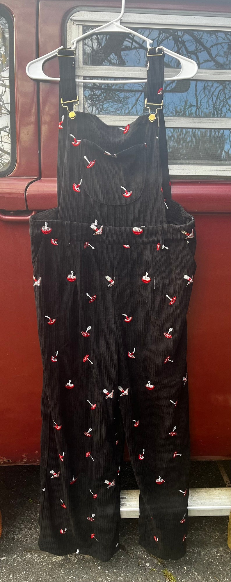 Mushroom Overalls - Etsy