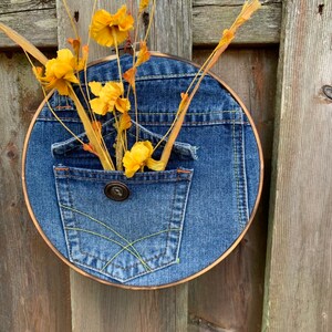 Denim Wall Art - Etsy