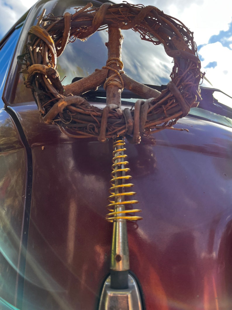 Peace Sign Tree Topper - Etsy