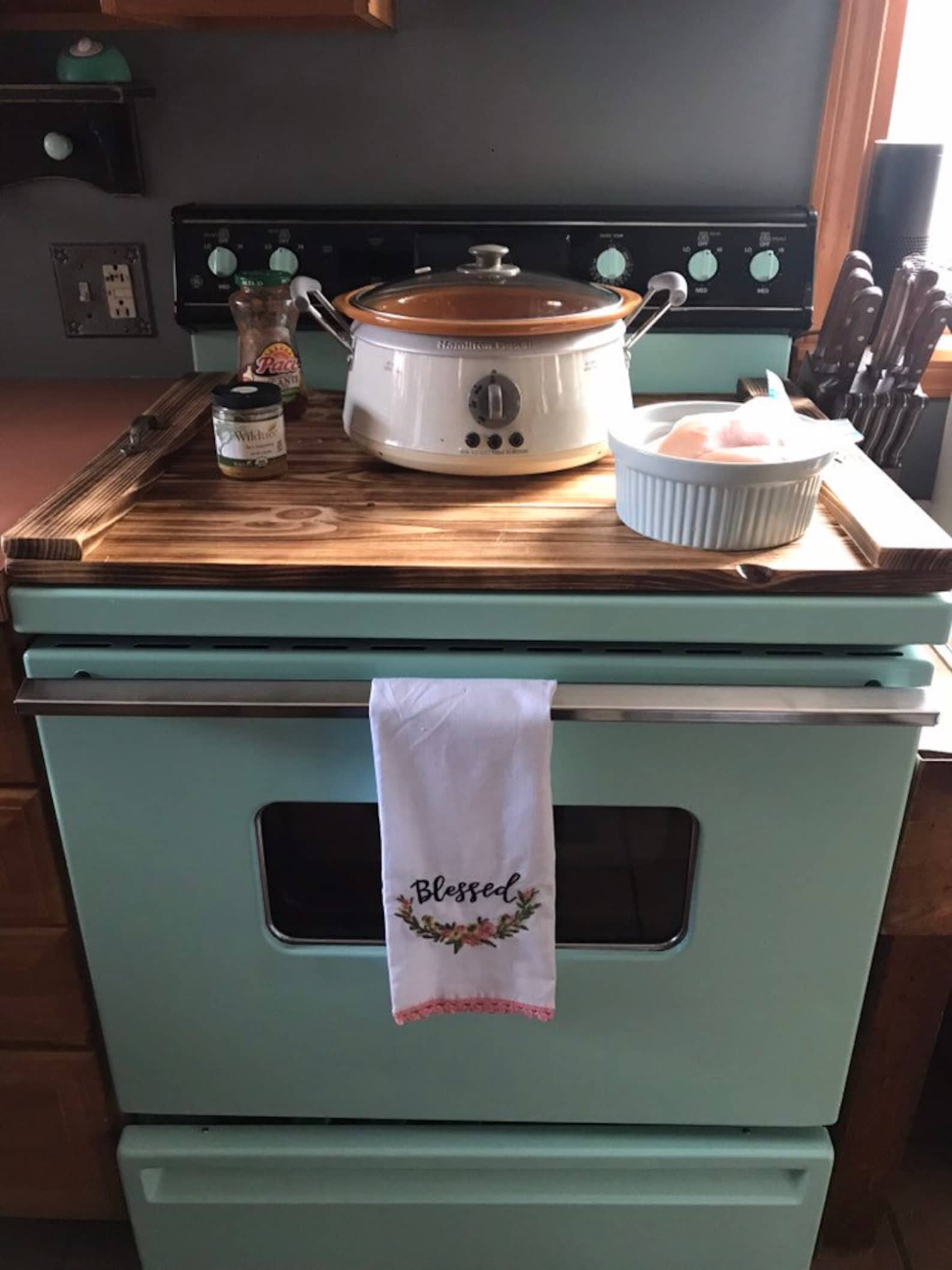 Stove Top Cover | Etsy