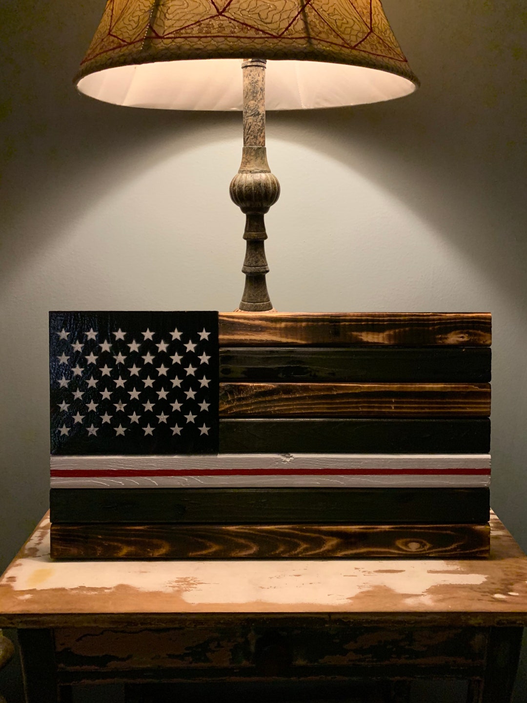 Mini Thin Line Nurse Flag - Etsy