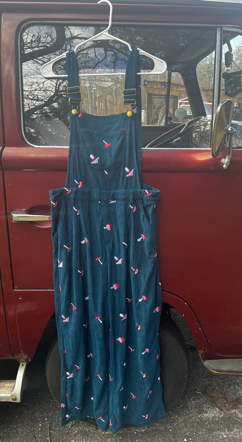 Mushroom Overalls - Etsy