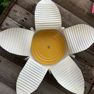 Tin Flower Garden Art - Etsy