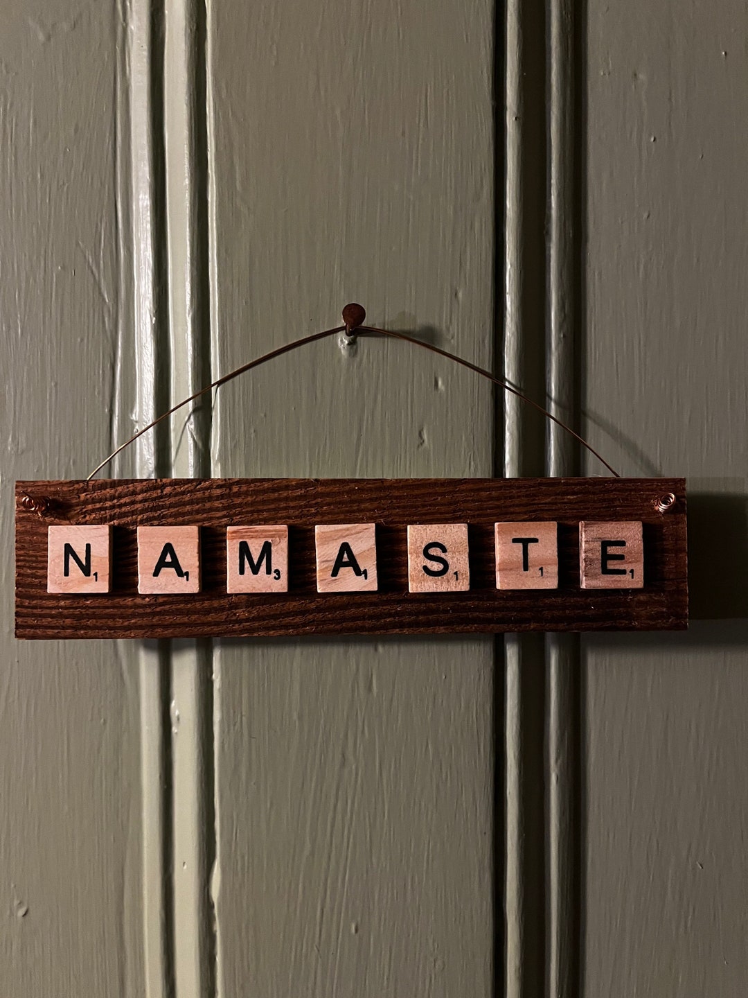 Namaste Sign - Etsy