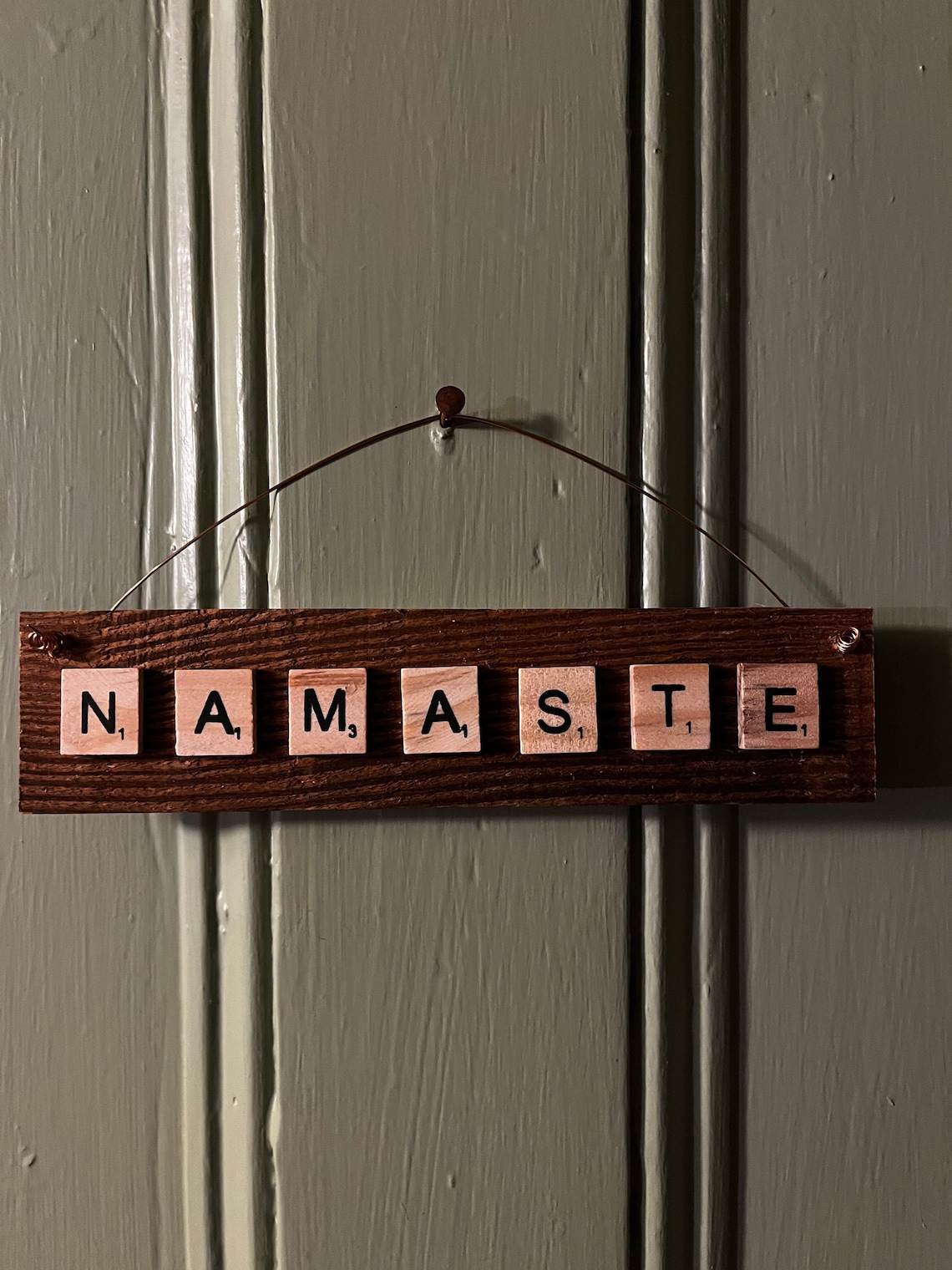 Namaste Sign - Etsy