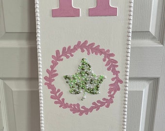 48in Tall Wood Welcome Porch Patio Indoor Outdoor Decor Home - Etsy