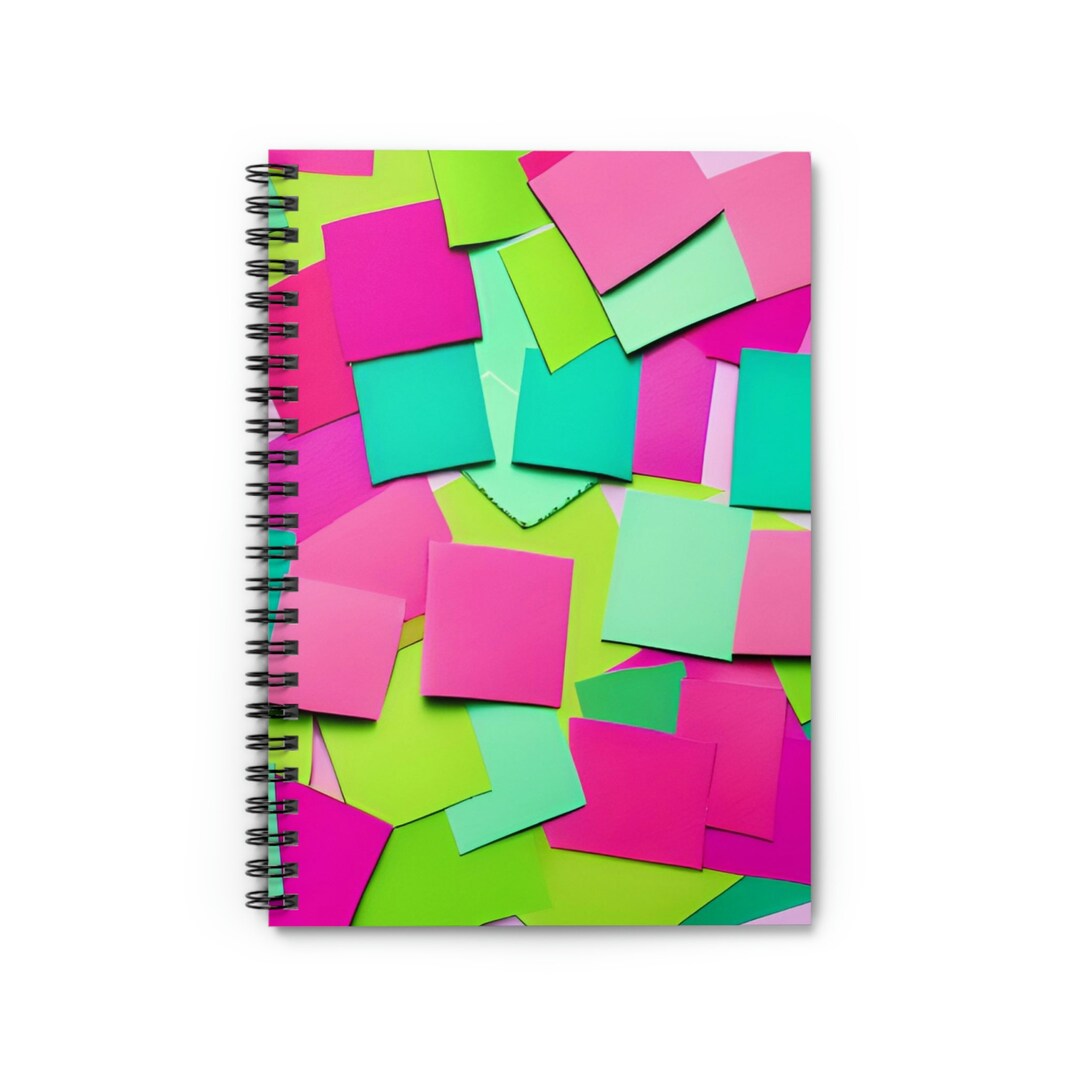 Notebook Journal Pink Green Pearl Ivy Paraphernalia Birthday Holiday ...