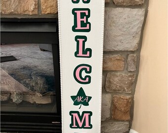 Welcome Aka Sign - Etsy