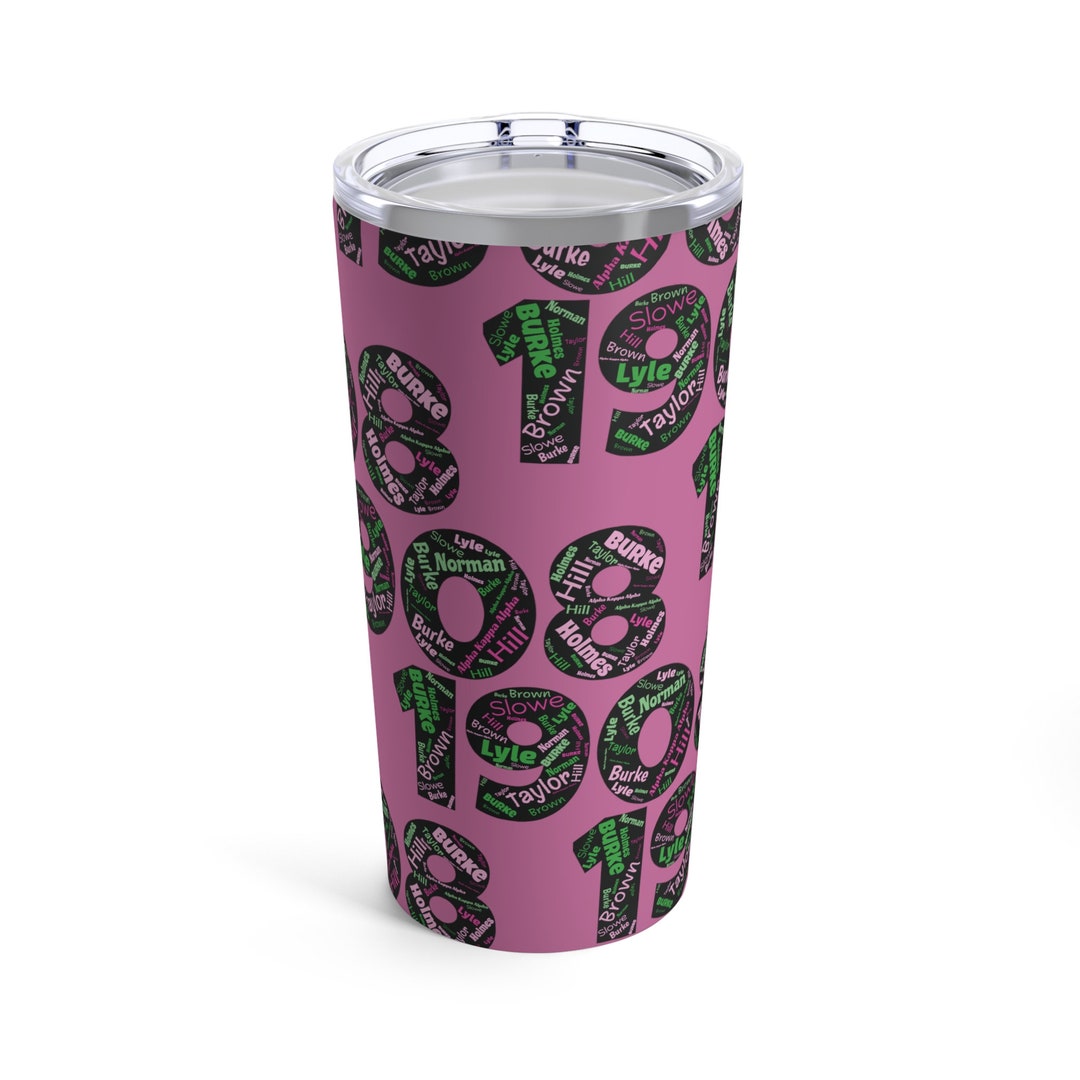 AKA 1908 Anniversary Tumbler, Ivy League Gift - Etsy