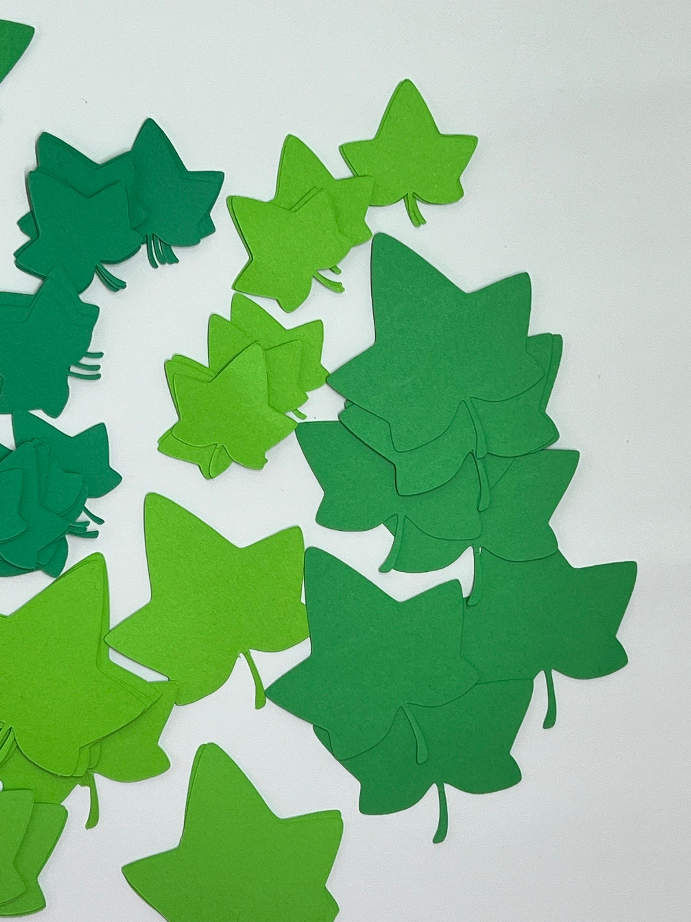 4x6 Bag Ivy Leaf Cut Outs Confetti Ivy 1908 Party Founders Day Ivy ...