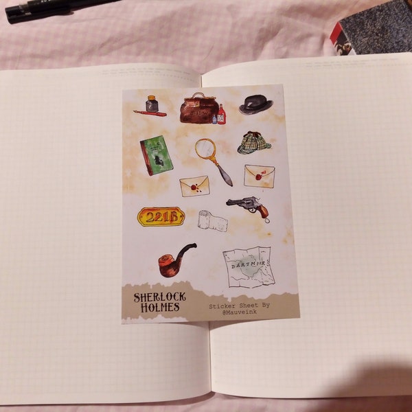 Sherlock Pin - Etsy