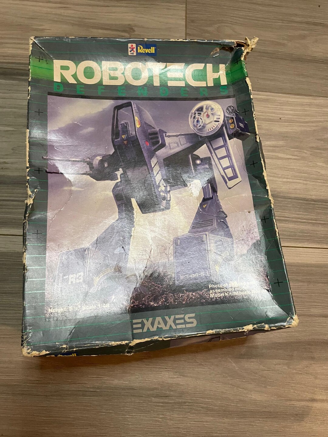 VINTAGE Revell 1/48 Robotech Defenders EXAXES Model Kit 1145 1985 - Etsy
