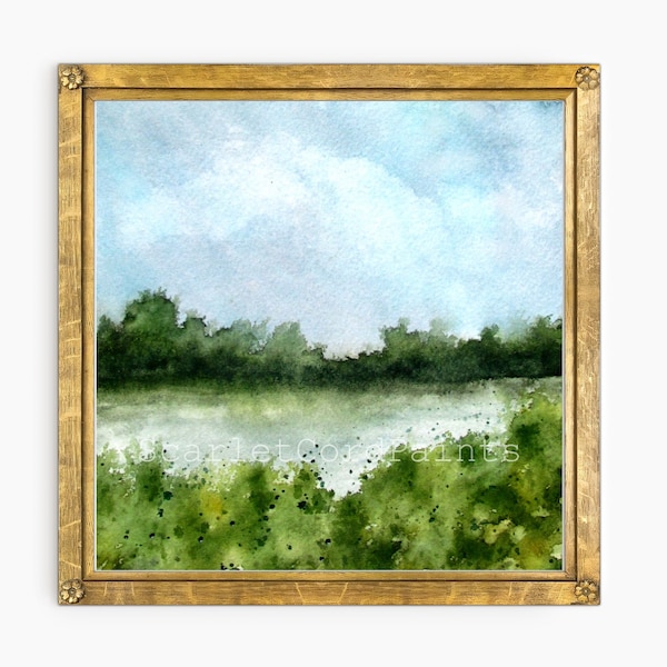 Square Landscape - Etsy