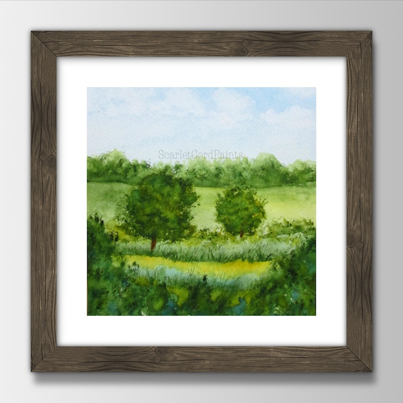 Square Landscape - Etsy