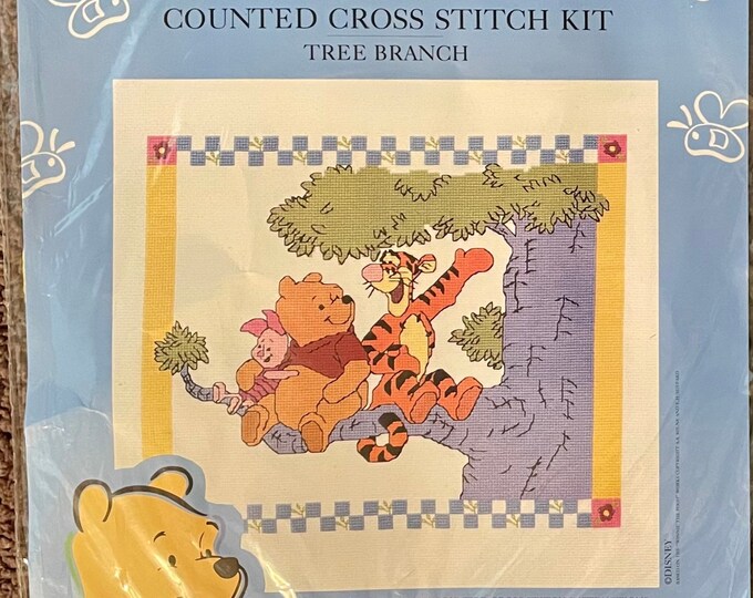 Kit Disney TREE BRANCH Counted Cross Stitch Leisure Arts 34019 - Etsy