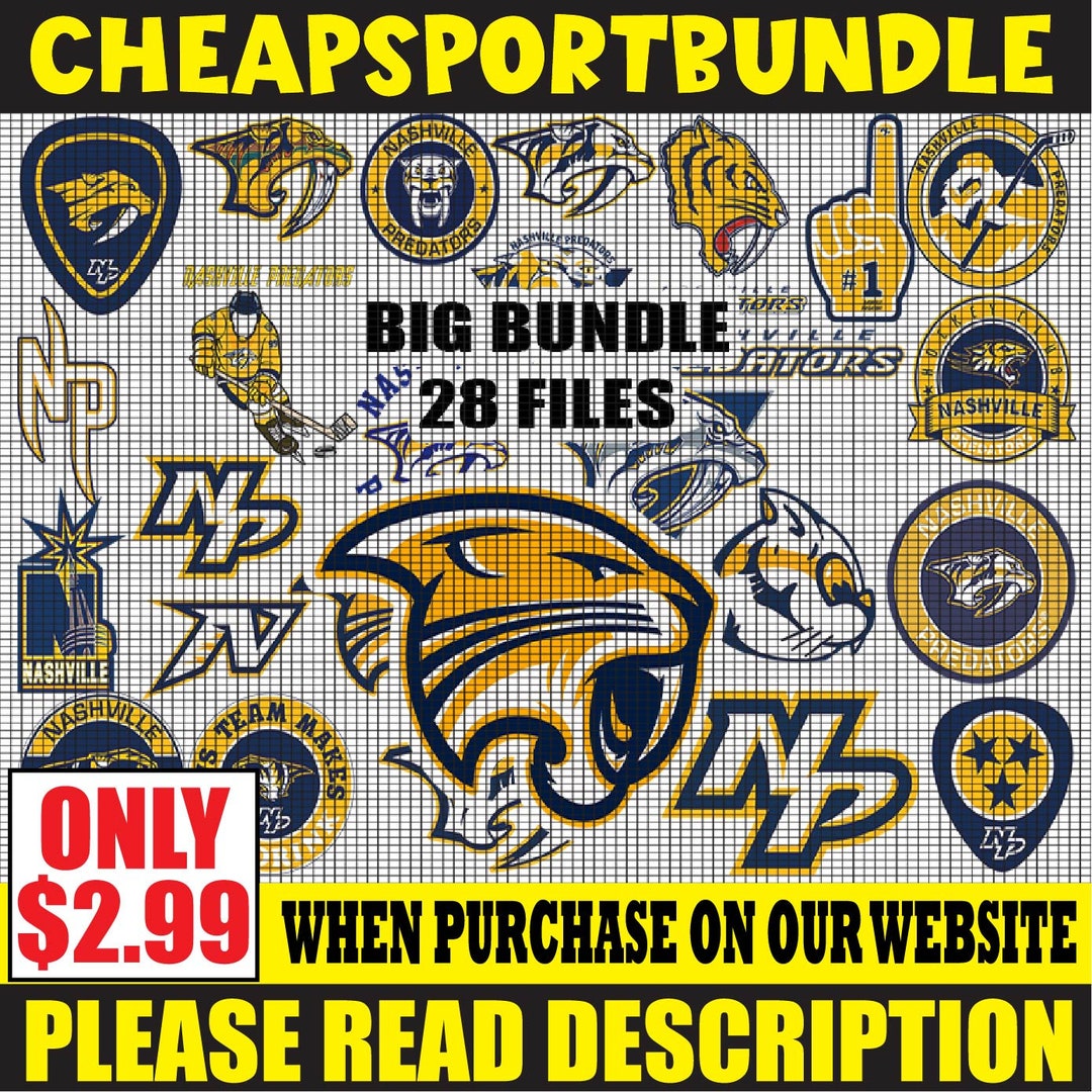 Nashville-predators Hockey Teams Svg Nashville-predators Svg - Etsy