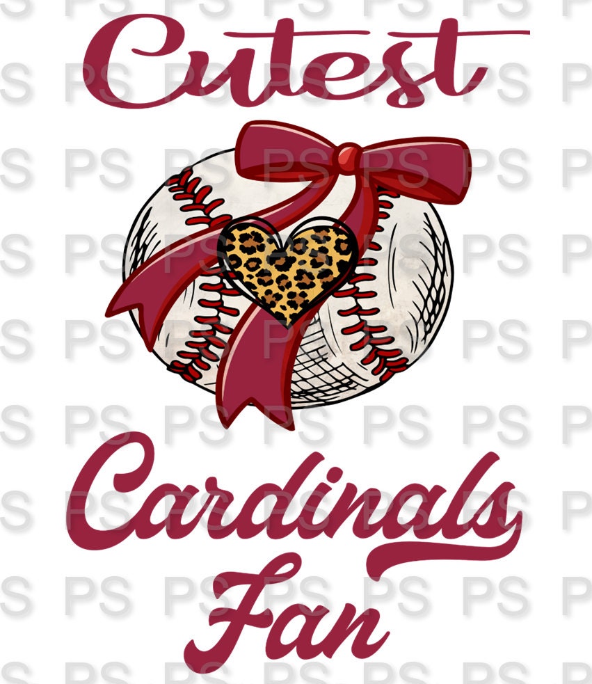 Cutest Cardinals Fan Design - Etsy