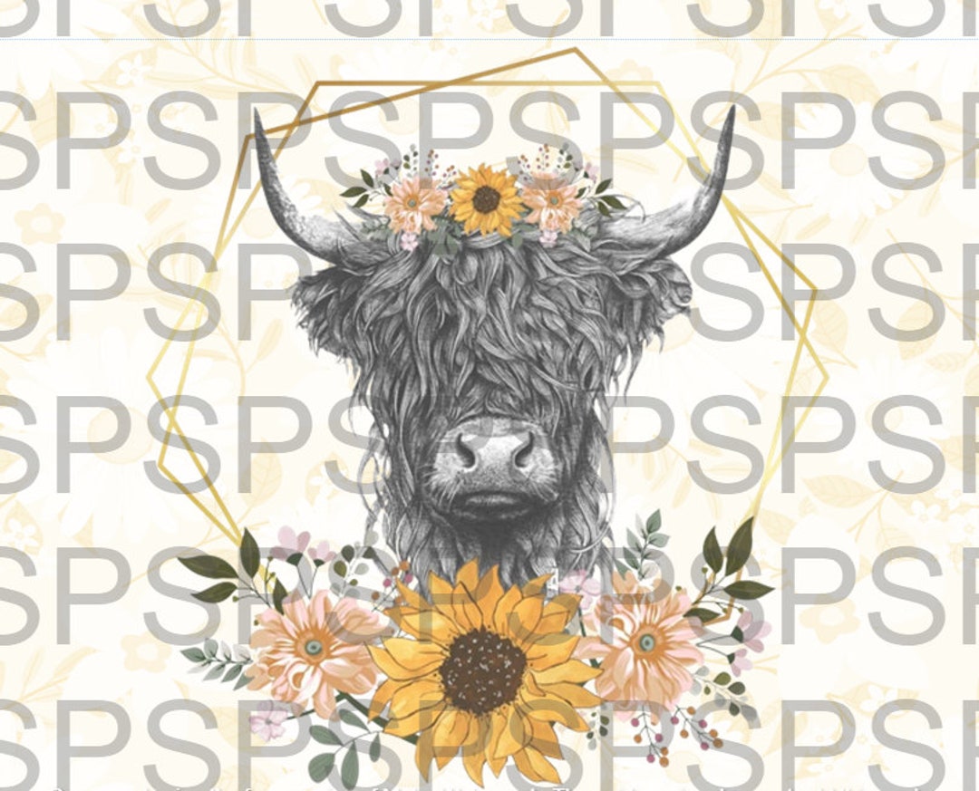 Highland Cow Design - Etsy