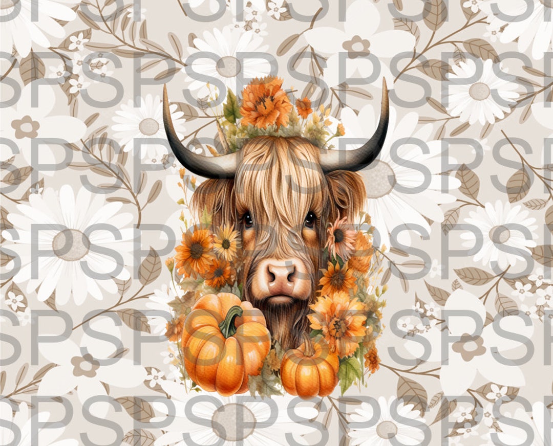 Highland Cow Design - Etsy