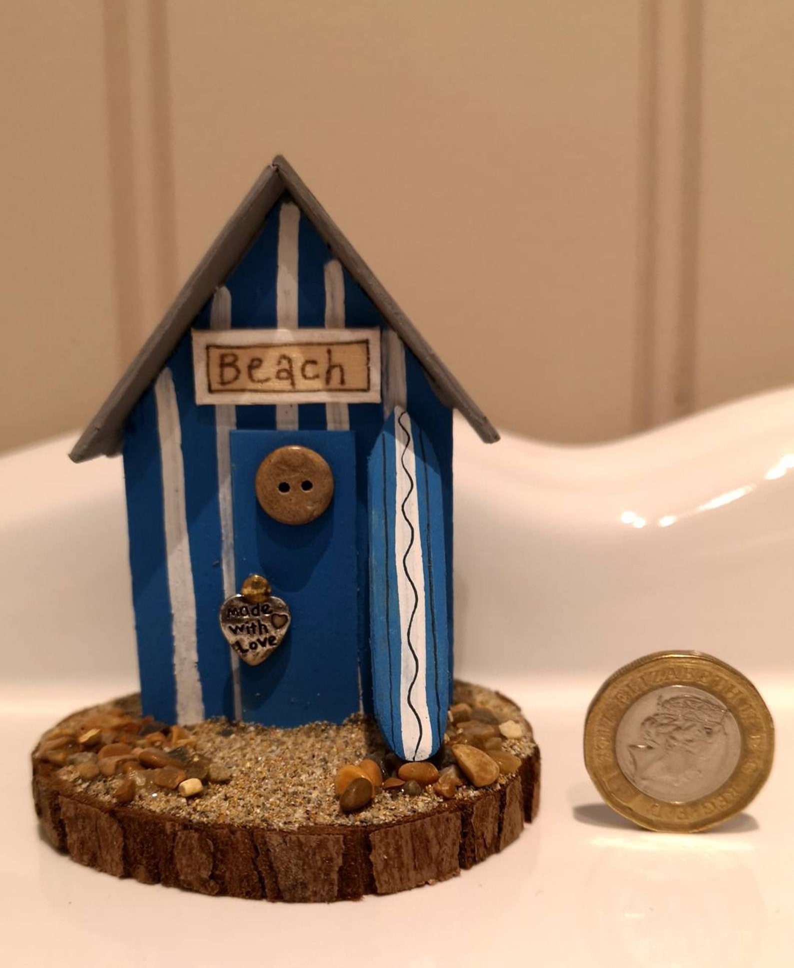 Mini Surfer's Coloured Beach Huts. - Etsy