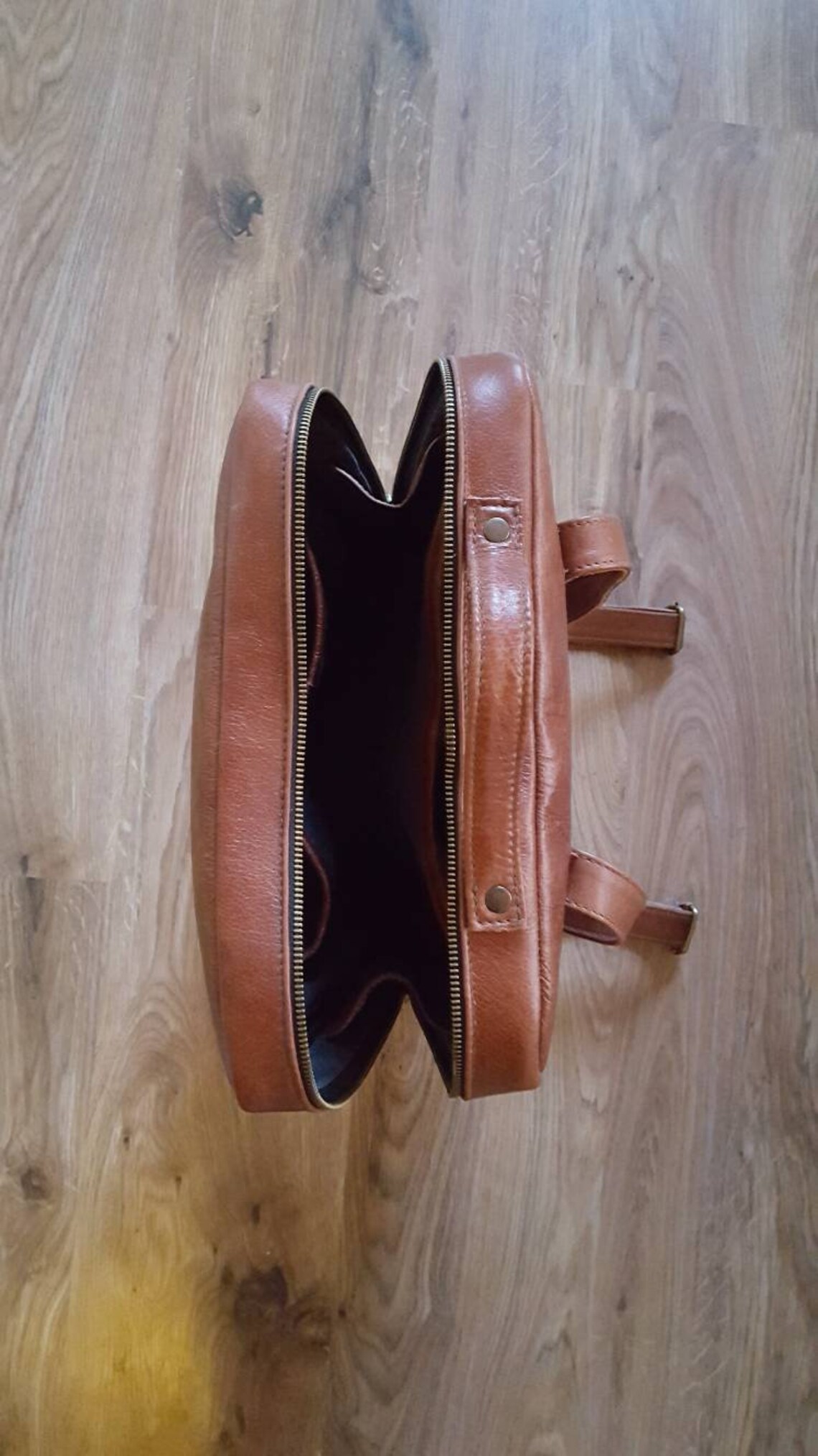 Brown Leather Backpack, Tan Rucksack, Minimalist Backpack, Laptop Bag ...