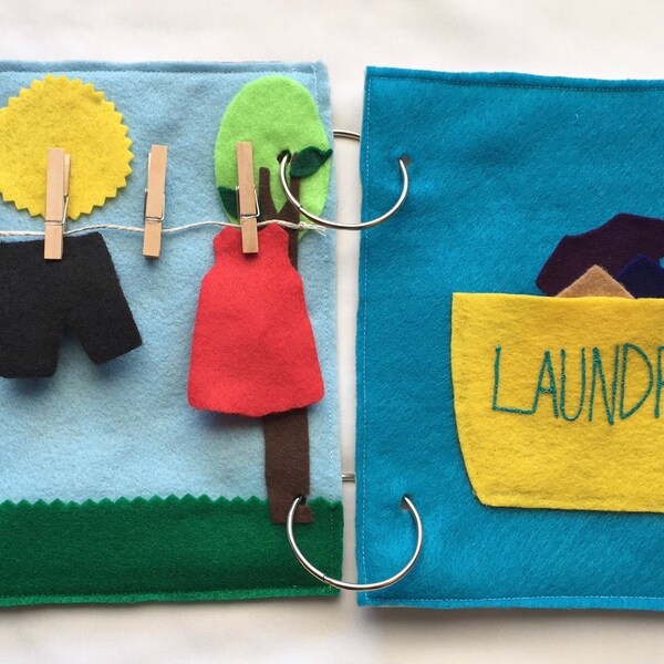 Felt Book Page - Etsy