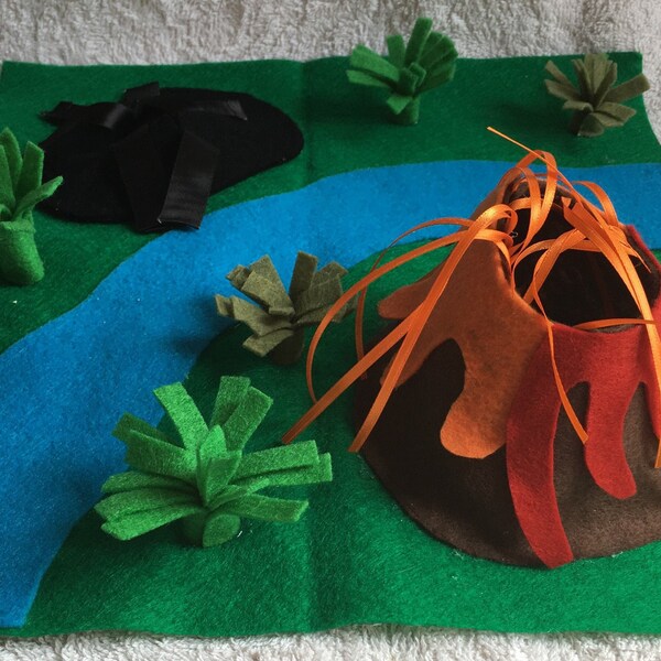Felt Play Mat - Etsy