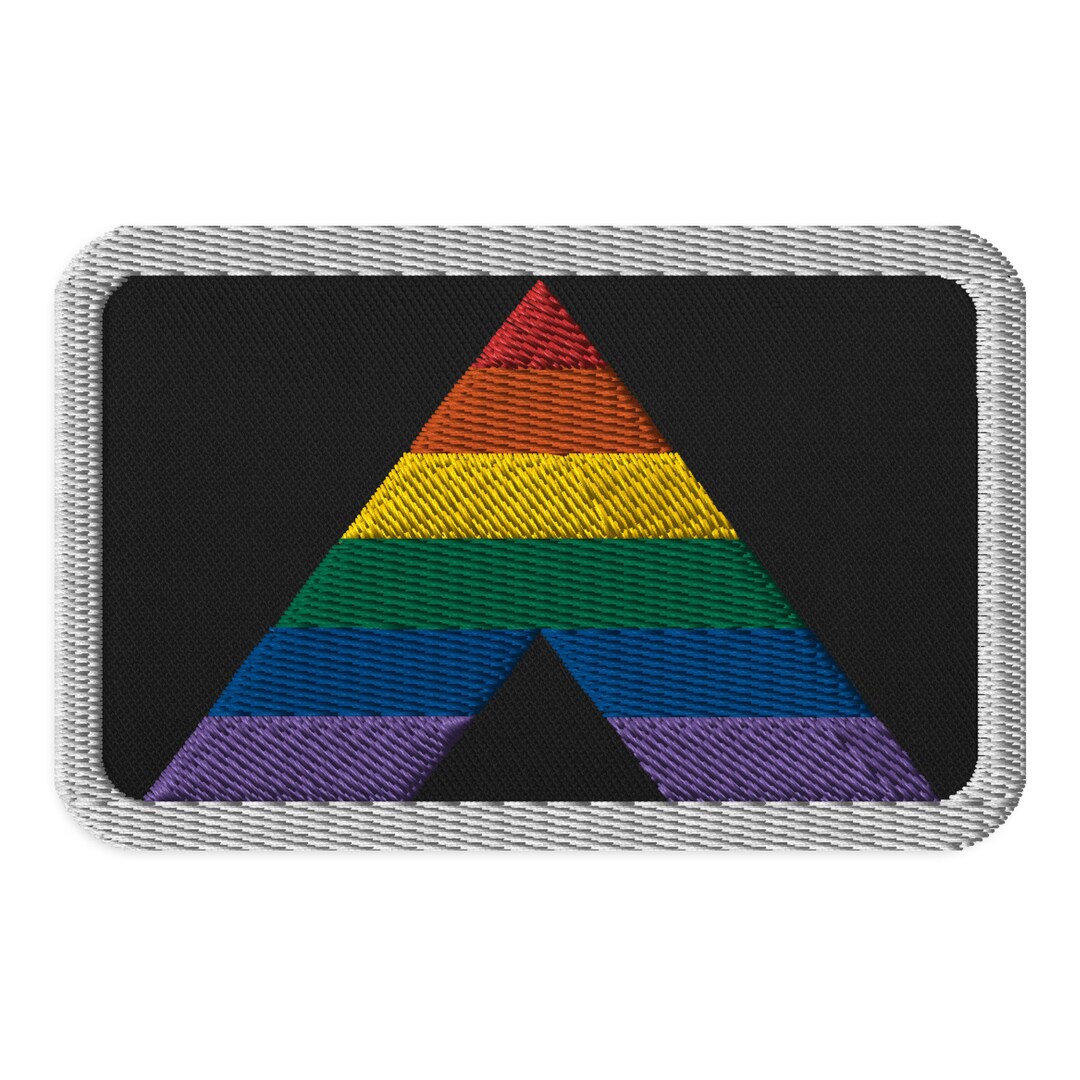LGBTQIA+ Ally - Embroidered Iron-on Patch - Etsy