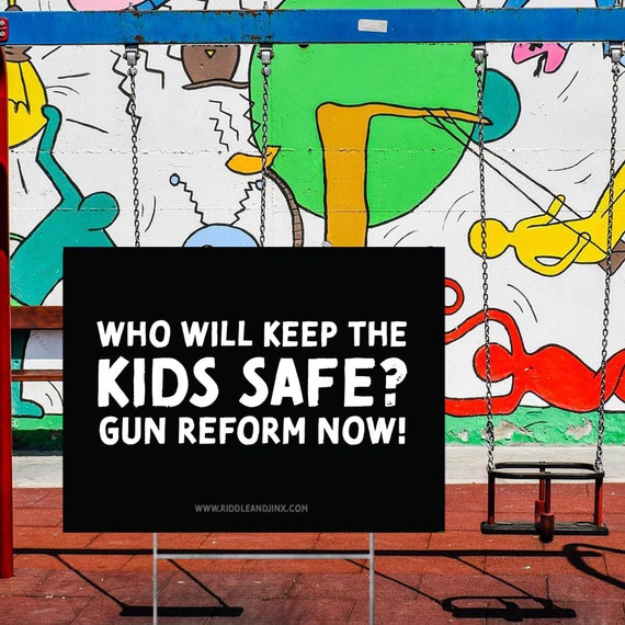 Gun Reform Now Yard Sign - Etsy
