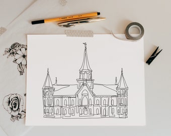Provo Temple - Etsy