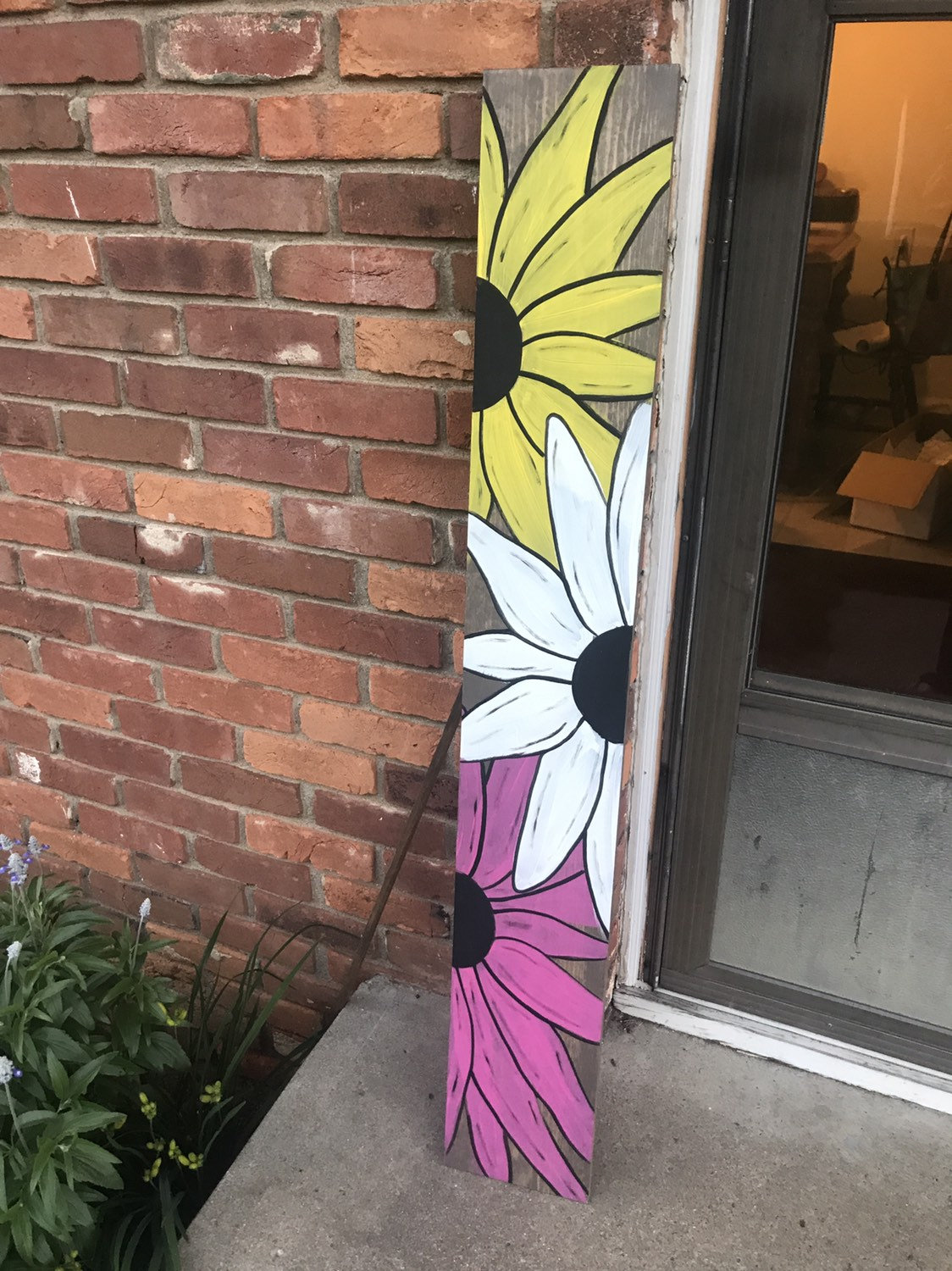 Flower Porch SIgns Handpainted | Etsy