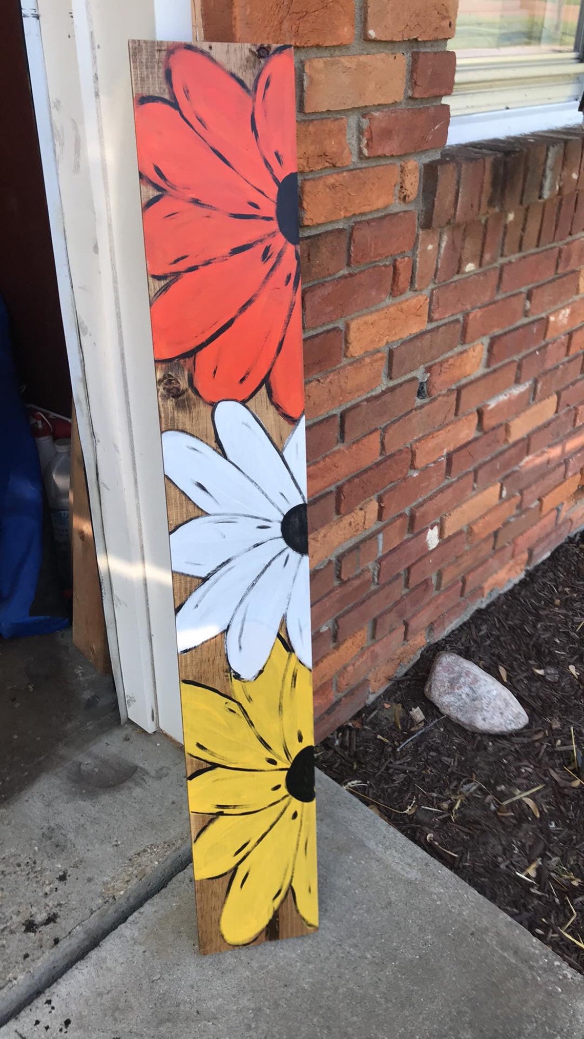 Flower Porch SIgns Handpainted | Etsy