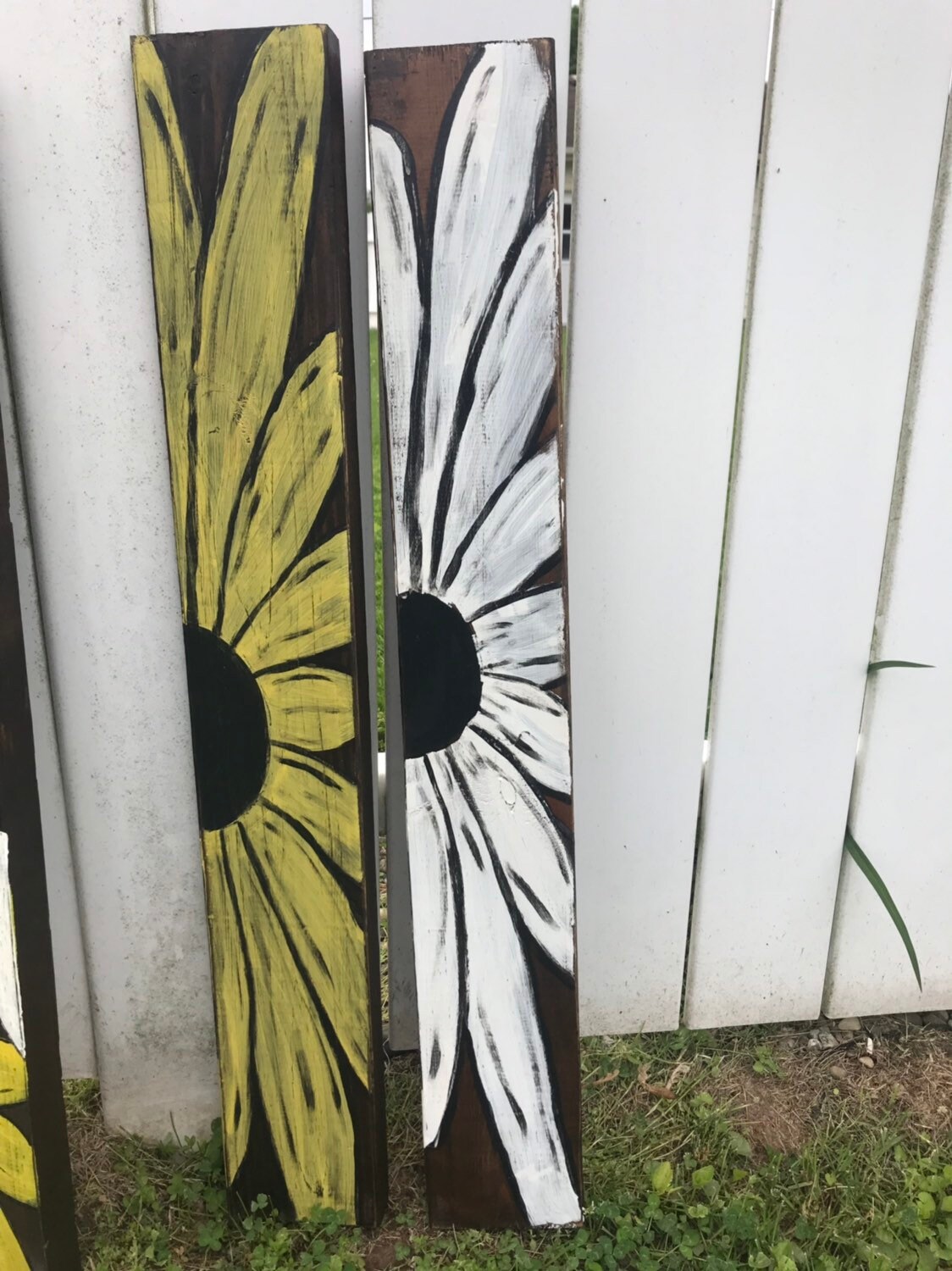 Flower Porch SIgns Handpainted | Etsy