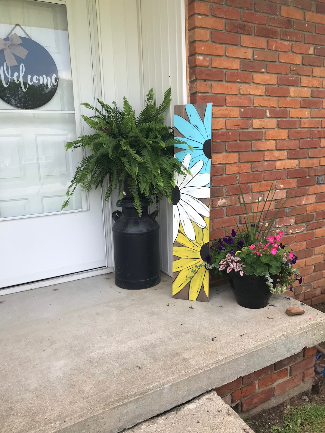 Flower Porch Signs Handpainted - Etsy
