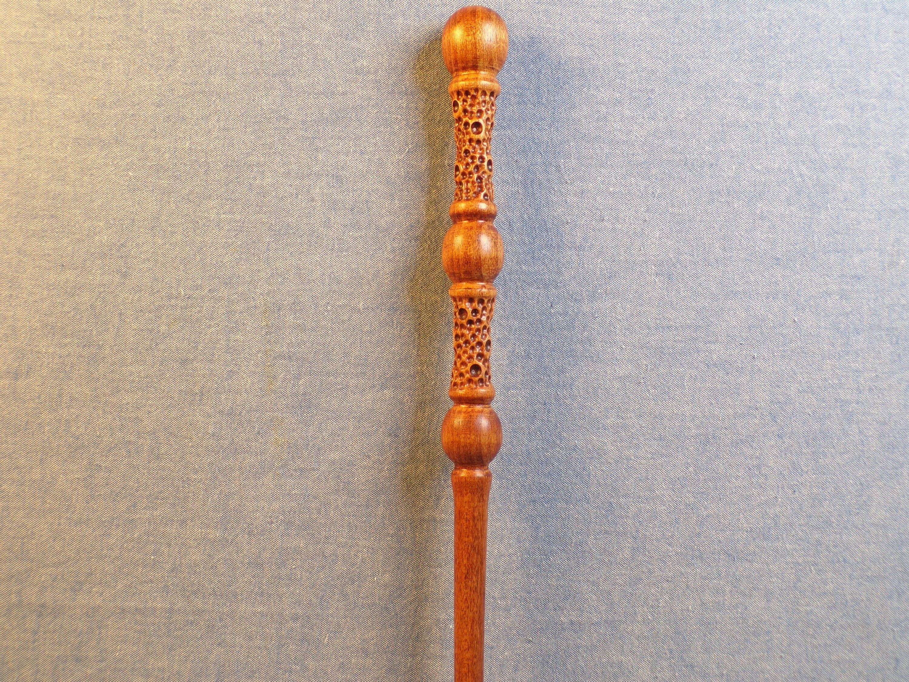Birch Magic Wooden Wand for Witch/wizard/cosplay/ Hand Carved | Etsy
