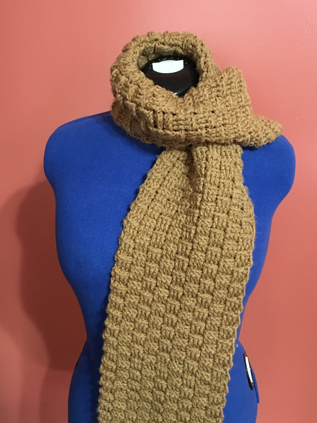 Crochet Basket Weave Scarf Pattern - Etsy