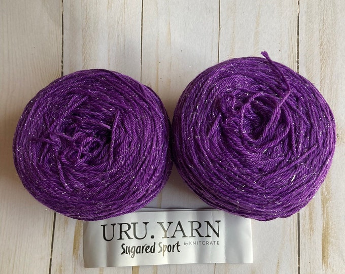 Uru Yarn | Sugared Sport | Lapis - Etsy