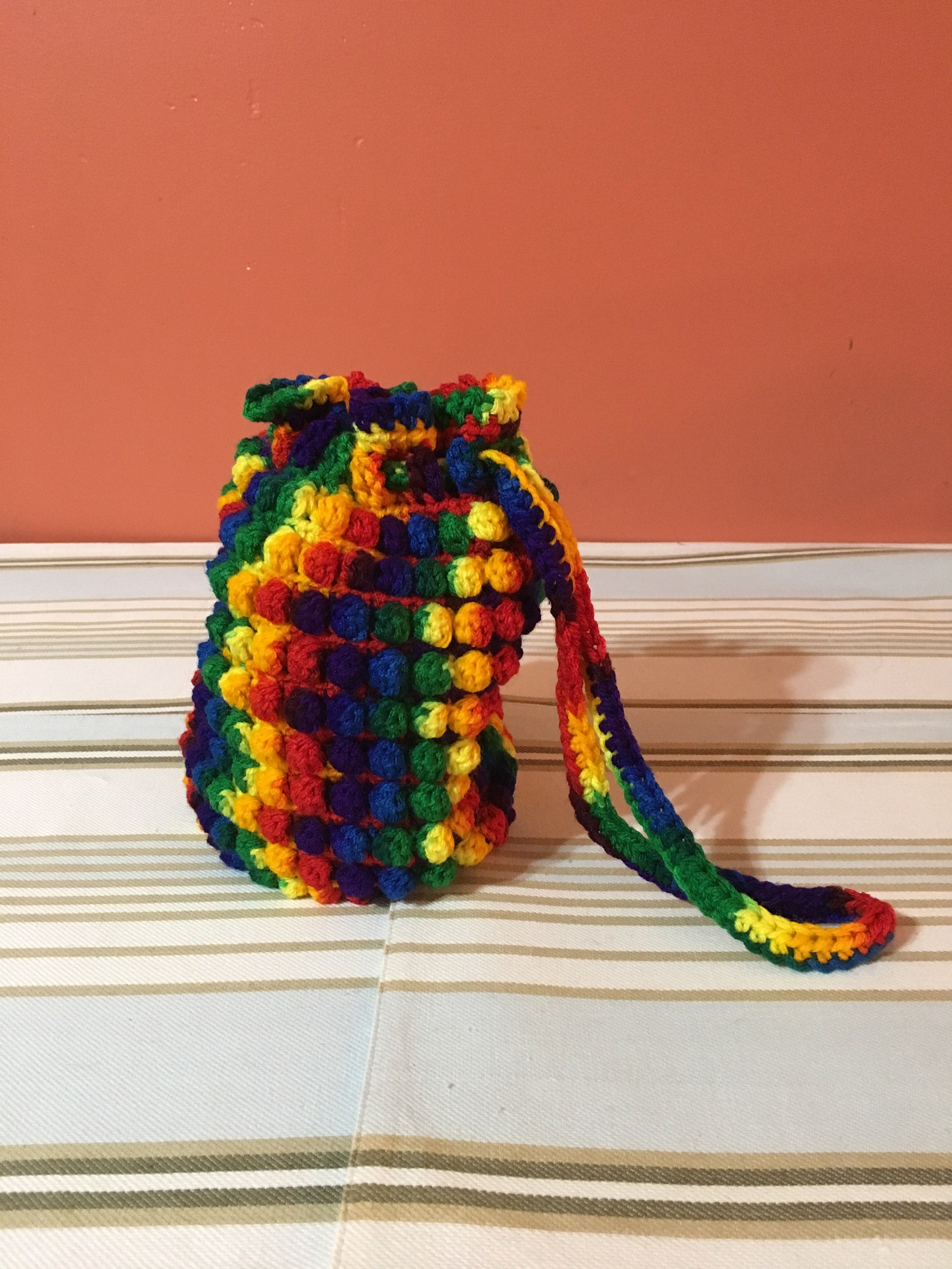 Crochet Bobble Stitch Bag Pattern - Etsy