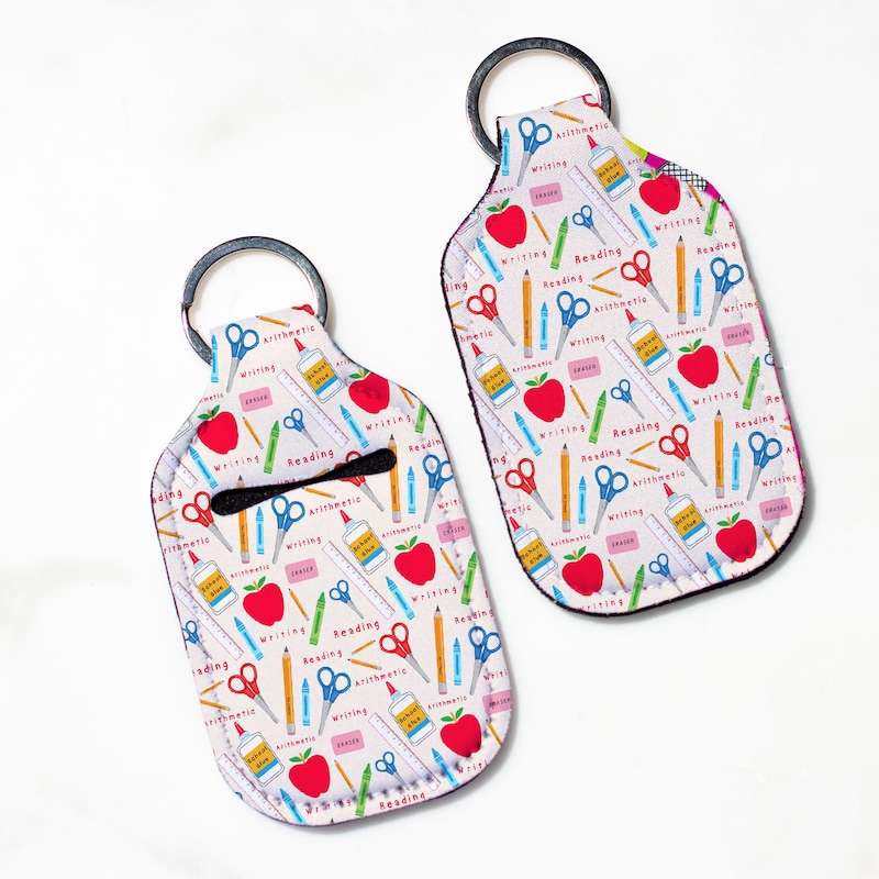Custom Hand Sanitizer Keychain - Etsy