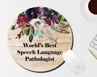 Speech Therapist Mouse Pad - Etsy