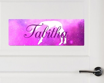 Gymnastics Sign / Gymnastics Locker Decoration / Magnet / - Etsy