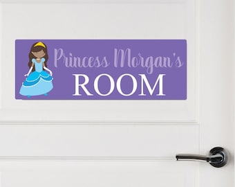 Princess Door Name Sign - Etsy